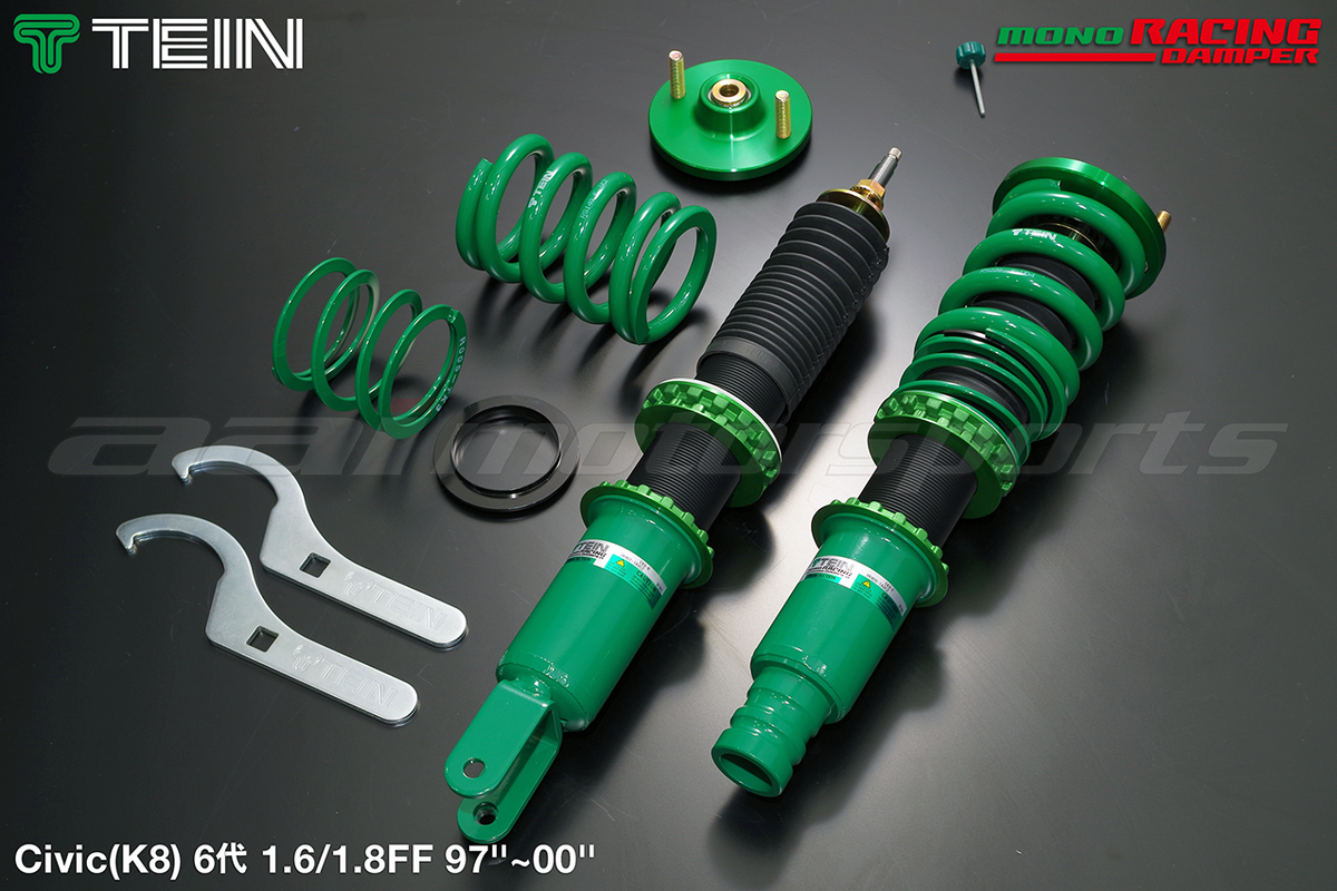 TEIN MONORacing Honda Civic 6代 K8 高低軟硬 可調式 避震器 – AAI Motorsports