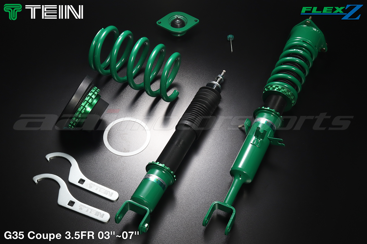 TEIN - Flex Z - Infiniti Q50 - 1st generation - ZV37 - Adjustable shoc ...