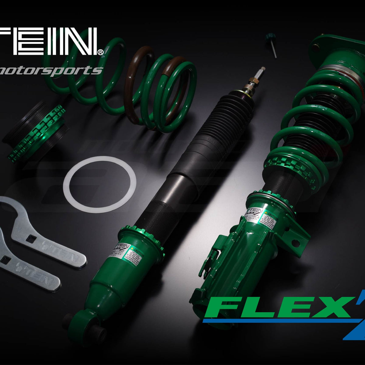 TEIN - Flex Z - Toyota Prius Alpha - Height-adjustable shock absorber ...