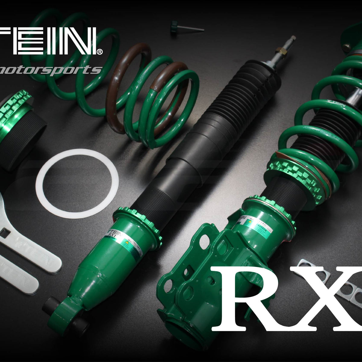 TEIN - RX1 - Toyota Prius Alpha - Height-adjustable shock absorber set ...